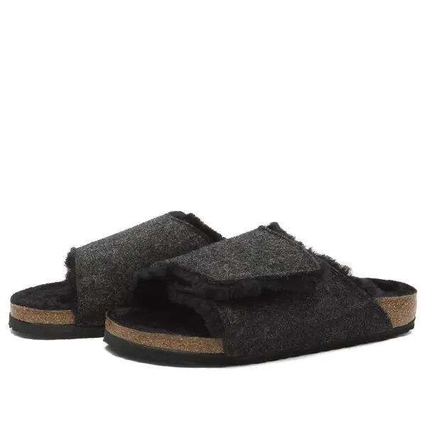 BIRKENSTOCK Solana Felt Shearling