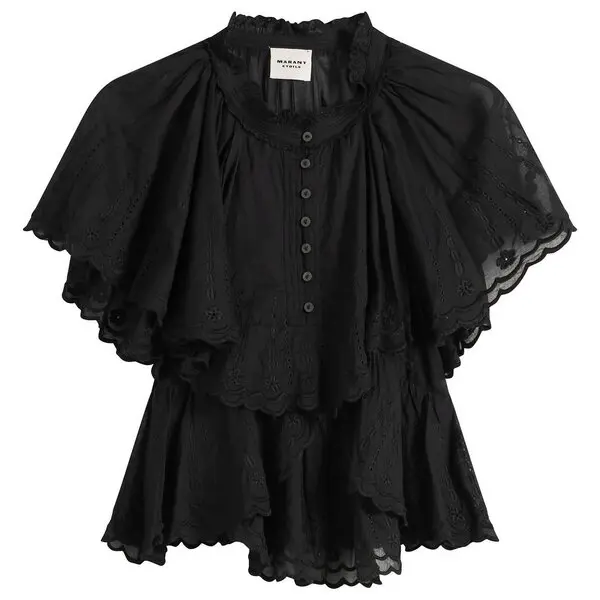 Isabel Marant Étoile Toile Lorna Blouse - Black