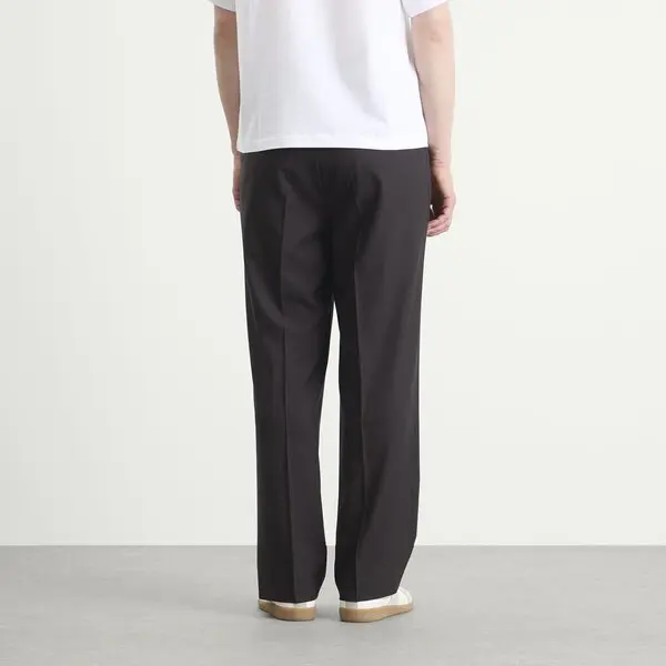 KAPTAIN SUNSHINE Wool Poplin Shoecut Trousers