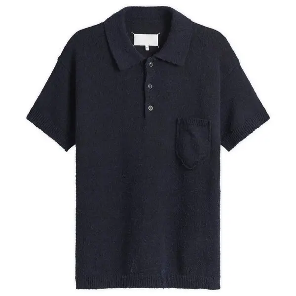 MAISON MARGIELA Knitted Polo Shirt