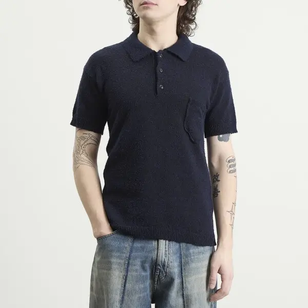 MAISON MARGIELA Knitted Polo Shirt