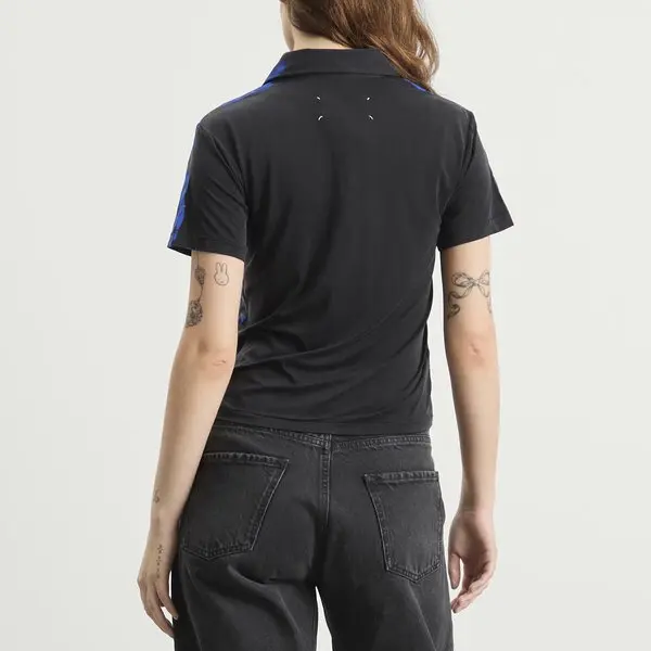 MAISON MARGIELA Check Polo Top