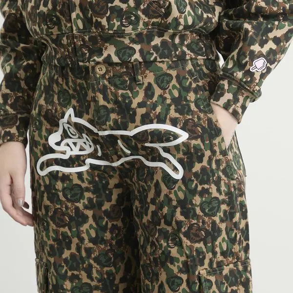 ICECREAM Running Dog Cargo Pants