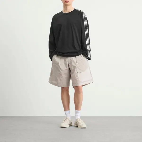 Y3 Cotton Blend Shorts
