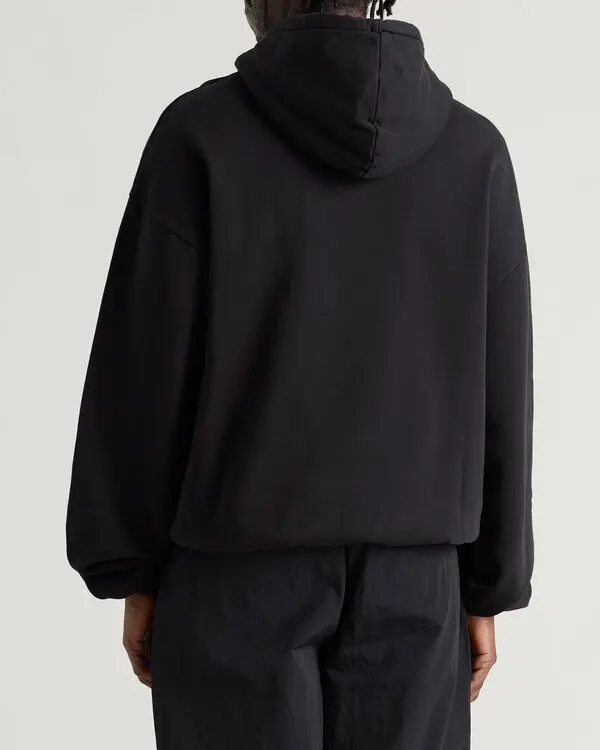 UMBRO BY SLAM JAM Og Logo Mask Hoodie - Washed Black