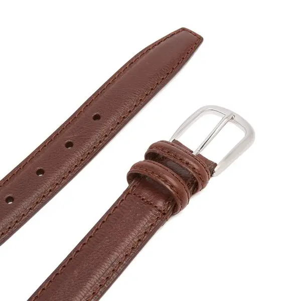 Anderson's Narrow Stitch Trimmed Leather Belt