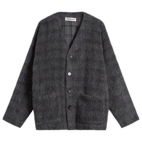Our Legacy Hairy Wool Cardigan