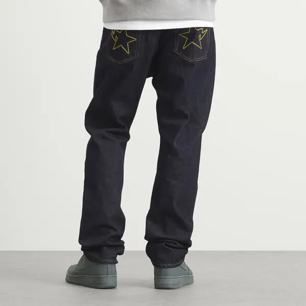 A BATHING APE Sta Regular Fit 13oz Denim Jeans