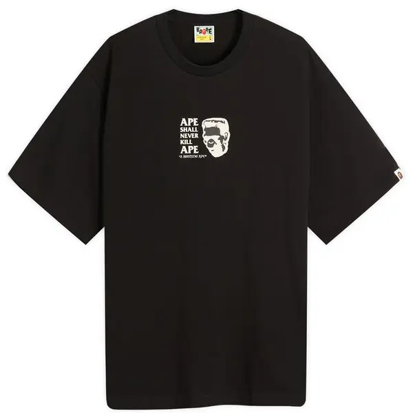 A BATHING APE Frankenstein T-shirt - Black