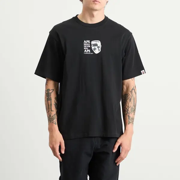 A BATHING APE Frankenstein T-shirt - Black