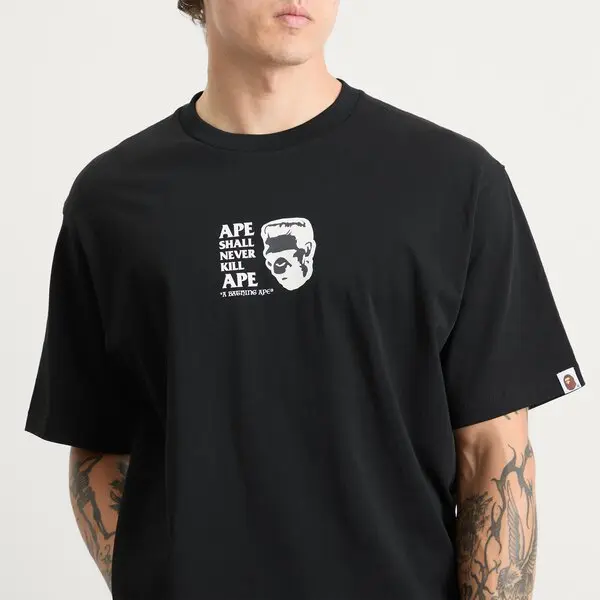 A BATHING APE Frankenstein T-shirt - Black