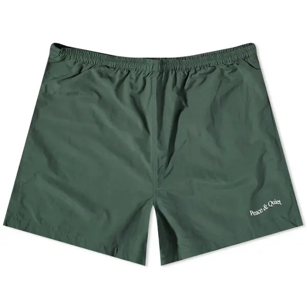 MUSEUM OF PEACE & QUIET Wordmark Nylon 5" Shorts