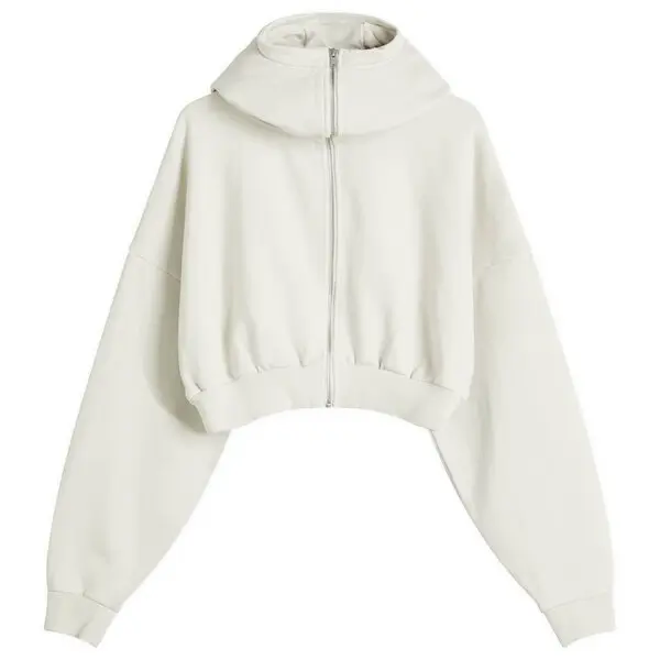 ENTIRE STUDIOS Cropped Full Zip Hoodie