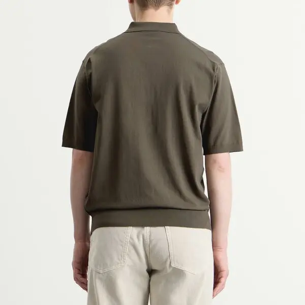 Auralee Knitted Polo