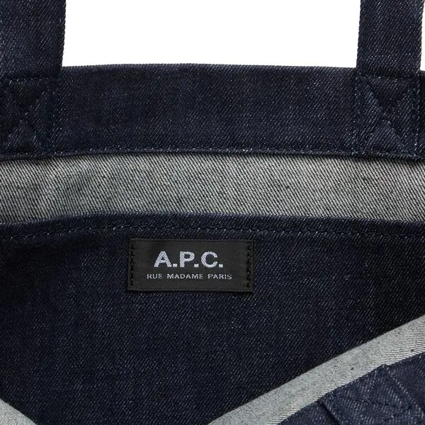 A.p.c. Laure Denim Tote Bag