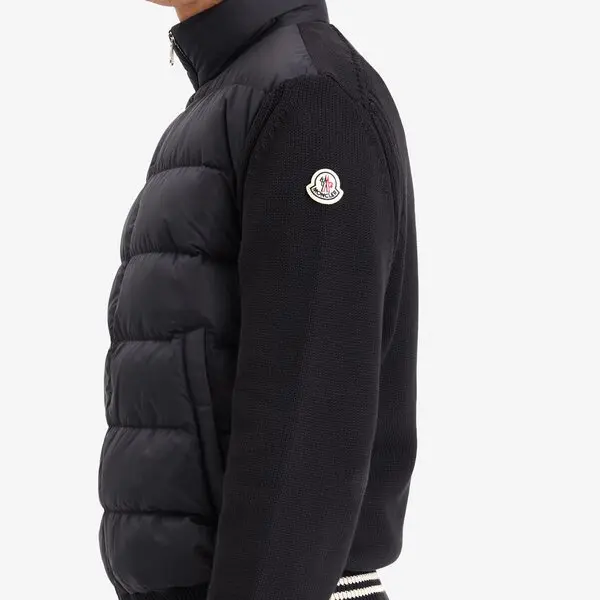 Moncler Hybrid Zip Through Jacket