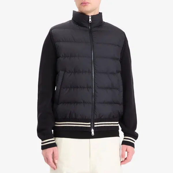 Moncler Hybrid Zip Through Jacket