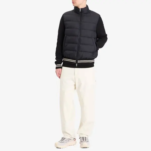 Moncler Hybrid Zip Through Jacket