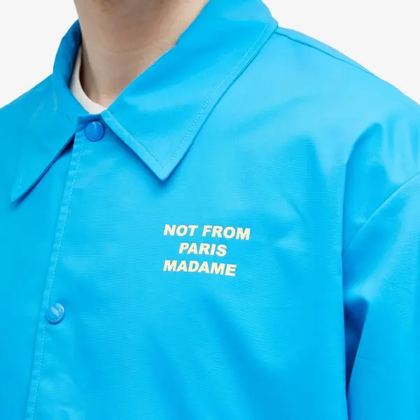 Drole De Monsieur Not From Paris Madame Coach Jacket