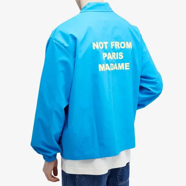 Drole De Monsieur Not From Paris Madame Coach Jacket