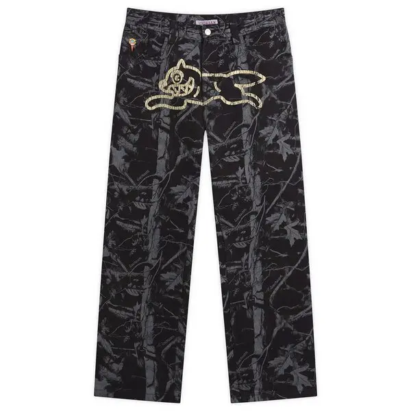 ICECREAM Tree Camo Double Scoop Denim Pants