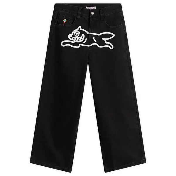 ICECREAM Running Dog Triple Scoop Wide Denim Jeans
