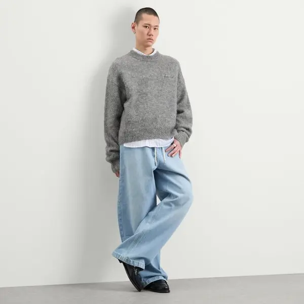 BOUND Dexter Cropped Alpaca Jumper