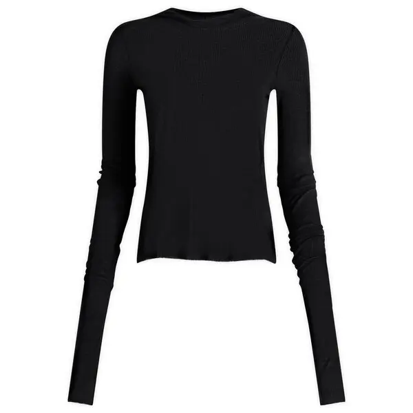 Rick Owens Long Sleeve Hooded Top