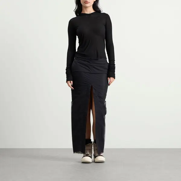 Rick Owens Long Sleeve Hooded Top