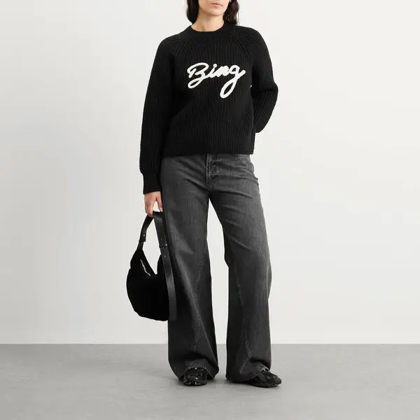 ANINE BING Kendrick Bing Jumper - Black