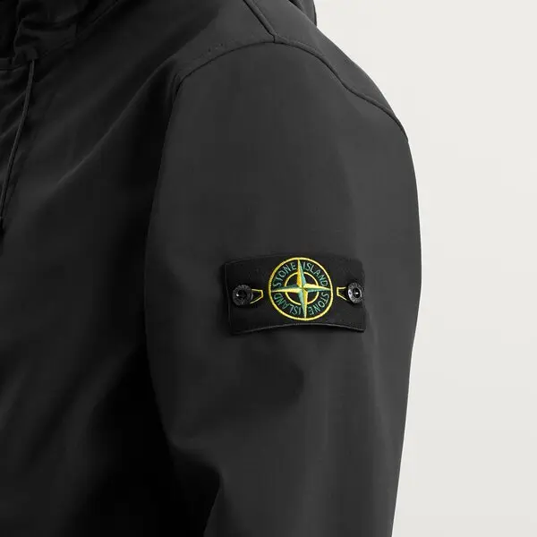Stone Island Soft Shell-r Hooded Jacket