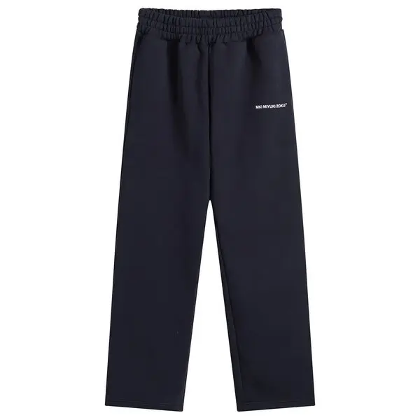 MKI MIYUKI ZOKU Presented Uniform Wide Leg Joggers - Navy