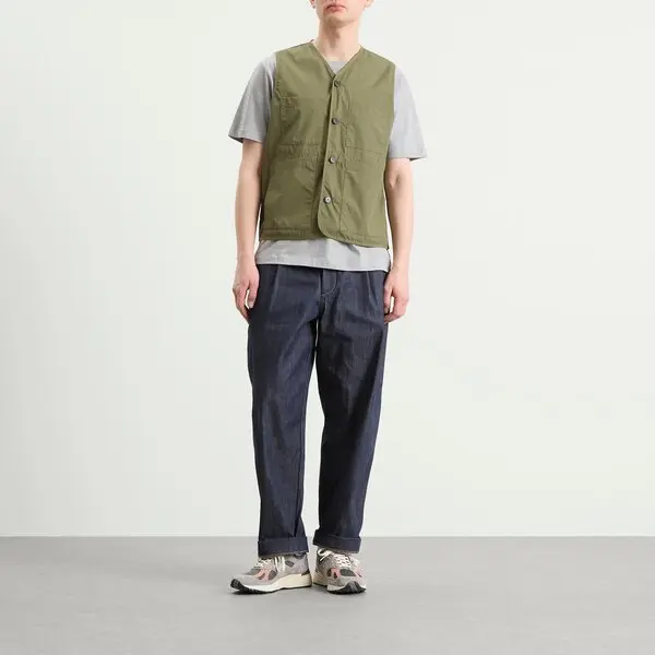 Universal Works Recycled Poly Tech City Waistcoat Jacket