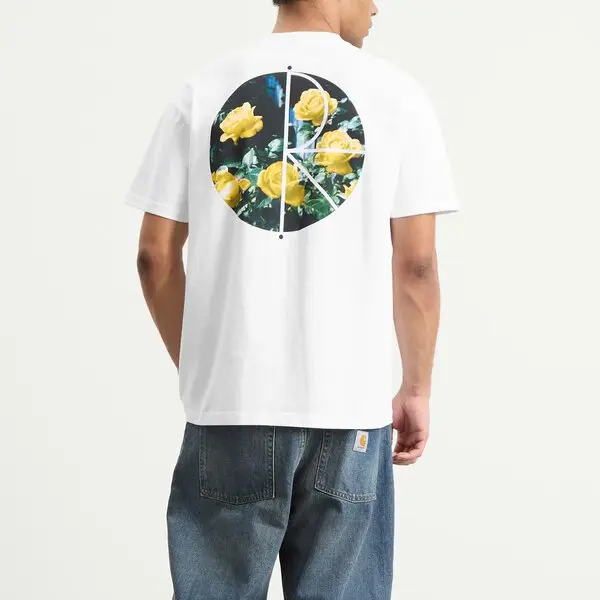 POLAR SKATE CO. Martas Roses Fill Logo T-shirt