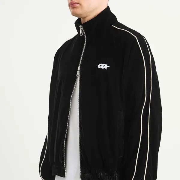 COLE BUXTON Velour Track Jacket
