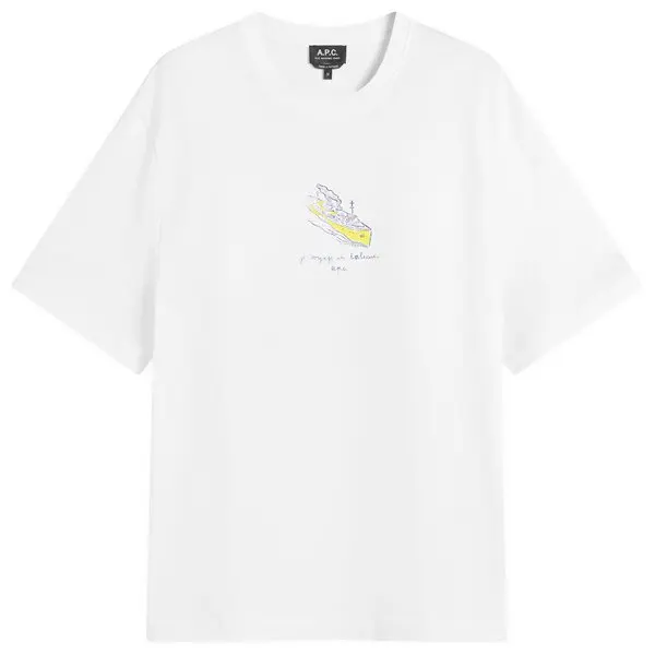 A.p.c. Jack Voyage Print T-shirt