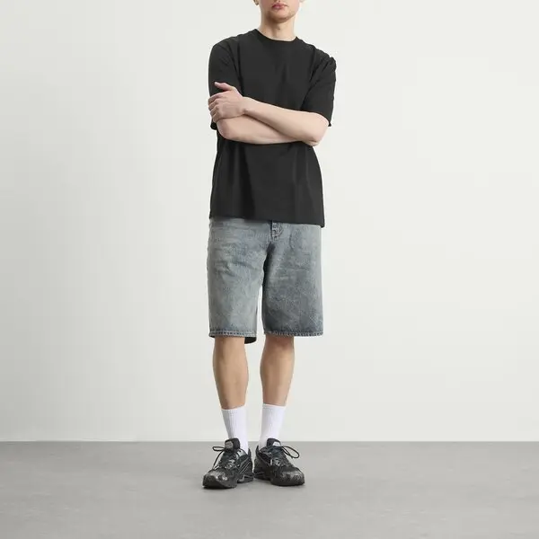 DAILY PAPER Compact Shield Embroidery Shorts