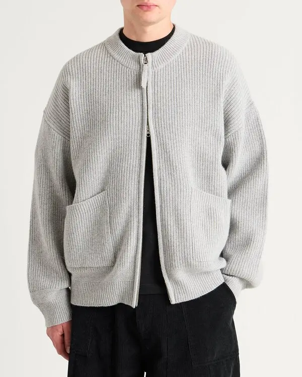 FRIZMWORKS Wool Deck Zip Cardigan