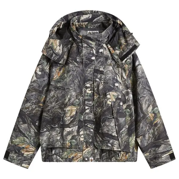 A BATHING APE Tree Edge Camo Snowboard Jacket - Brown