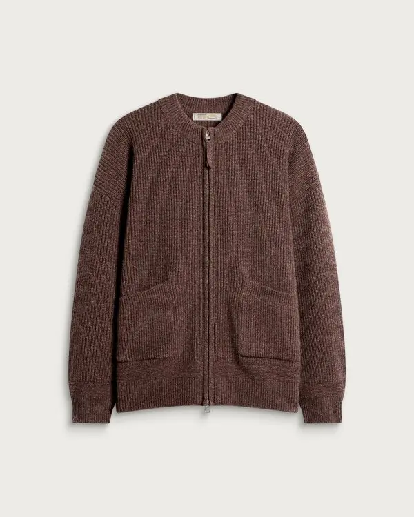 FRIZMWORKS Wool Deck Zip Cardigan