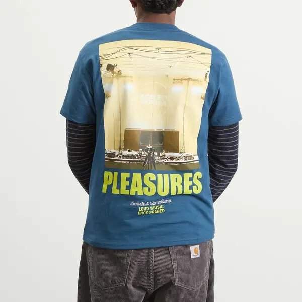 PLEASURES X Boiler Room Turntable T-shirt