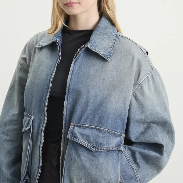 MAISON MARGIELA Denim Zip Jacket