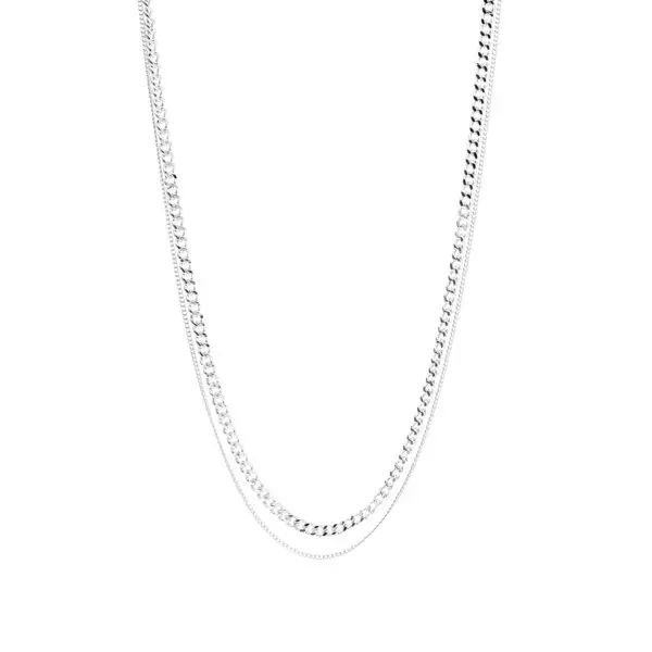 A.p.c. Minimal Necklace - Silver