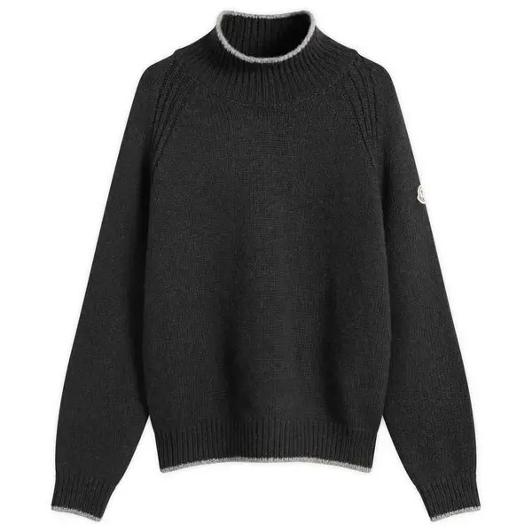 Moncler Alpaca Wool Roll Neck Jumper