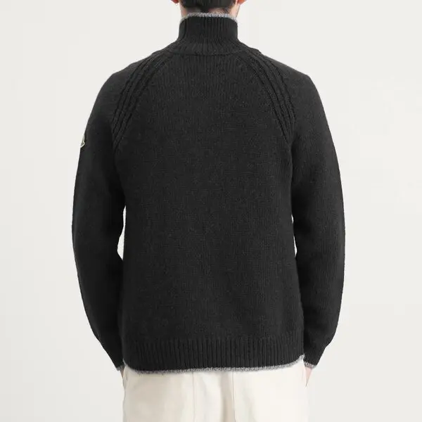 Moncler Alpaca Wool Roll Neck Jumper