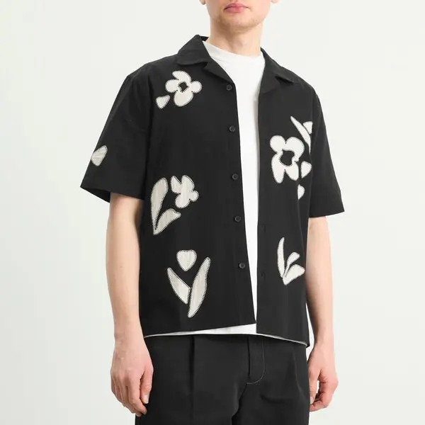 WAX LONDON Didcot Abstract People Vacation Shirt