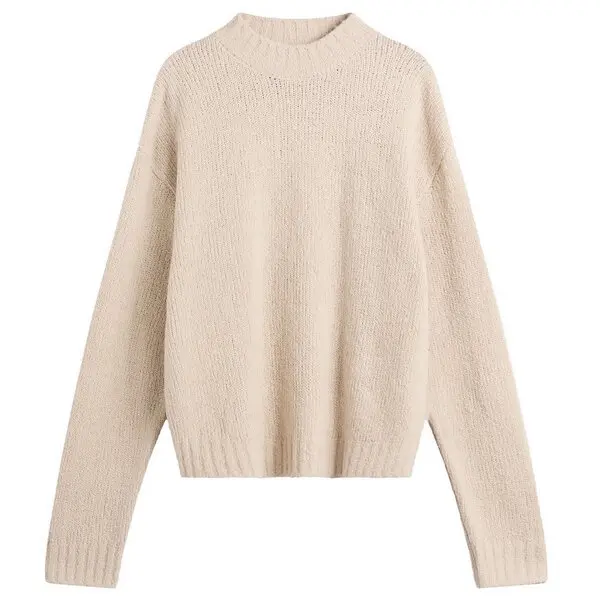 BOUND Cropped Wool Jumper