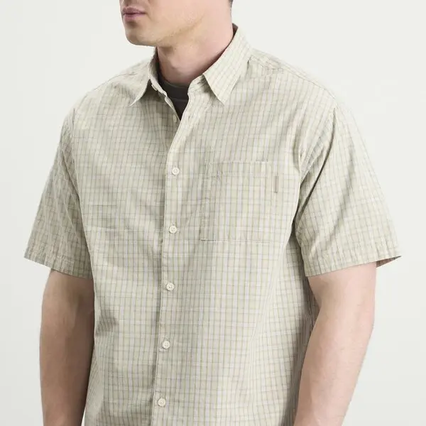 THISISNEVERTHAT Check Shorts Sleeve Shirt