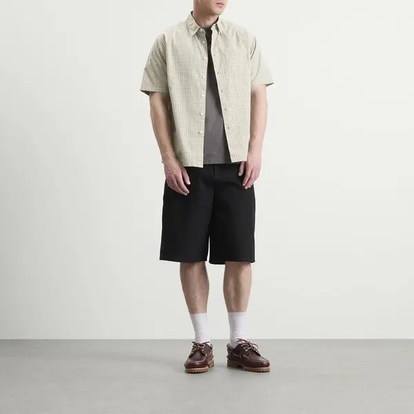 THISISNEVERTHAT Check Shorts Sleeve Shirt