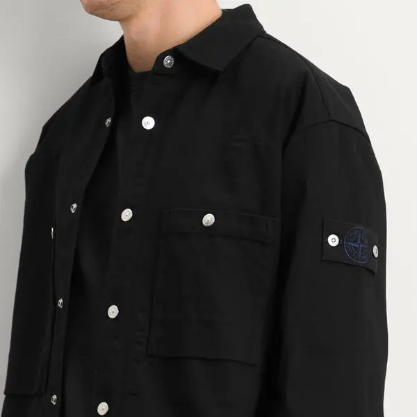 Stone Island Bull Denim-tc Overshirt